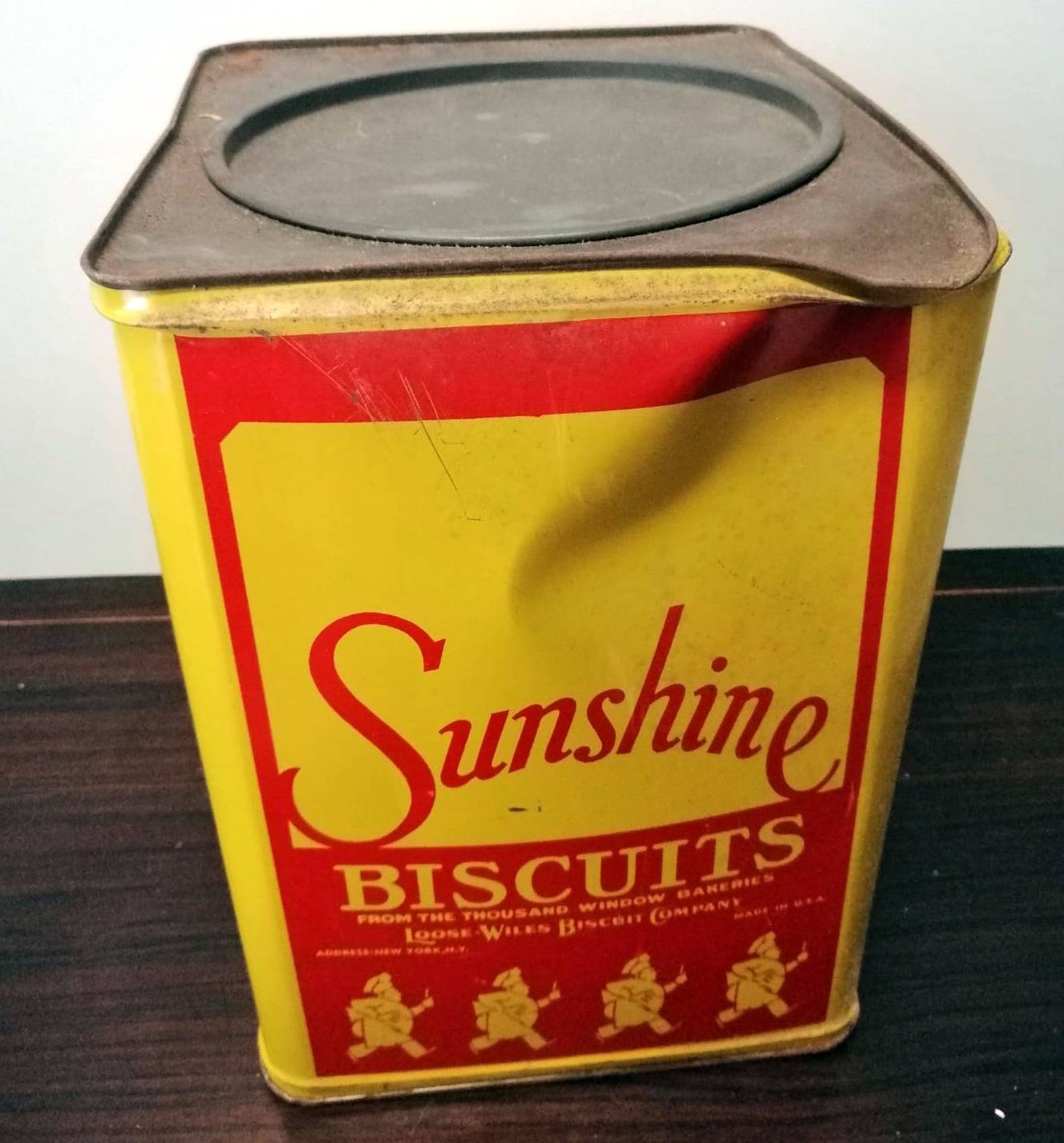 Caixa Sunshine Biscuits | Bidding